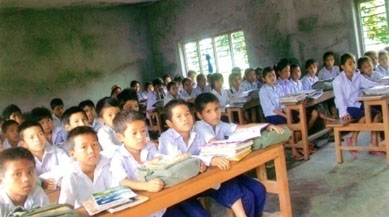 Building Construction of Mugu Primary School, Morang – Help Nepal Network